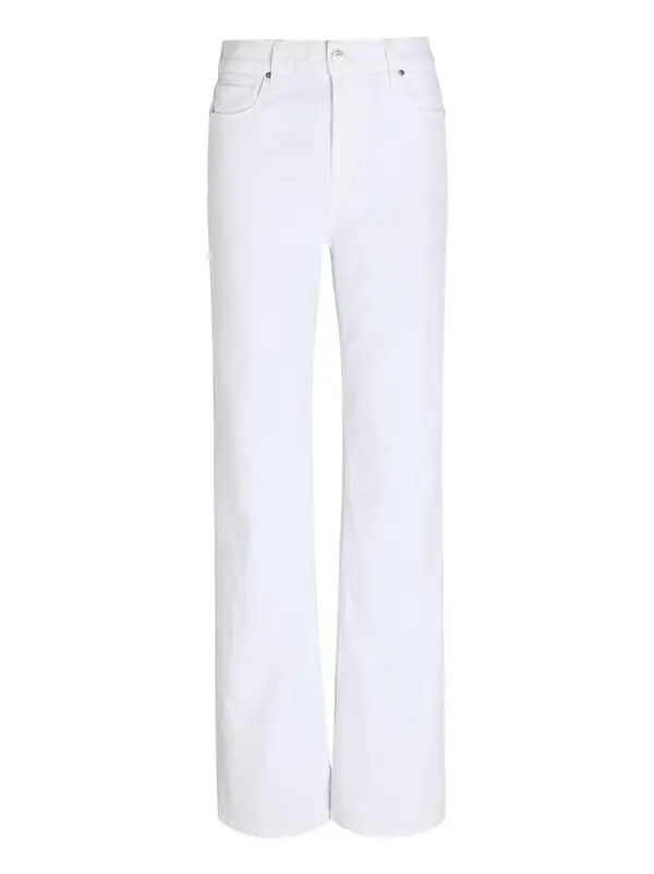 Paige Sofia Flared-leg Jeans - White