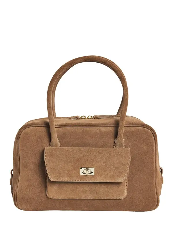 Sandro Ezmeh Shoulder Bag - Brown