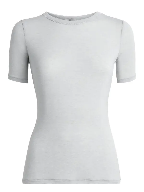 SKIMS Modal Sheer T-shirt - Grey