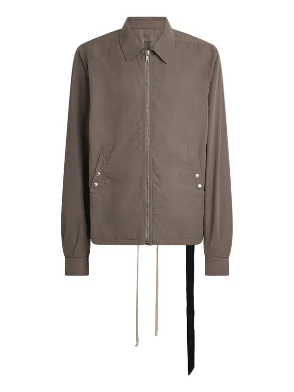 Rick Owens Organic Cotton Ripstop Blouson - Brown