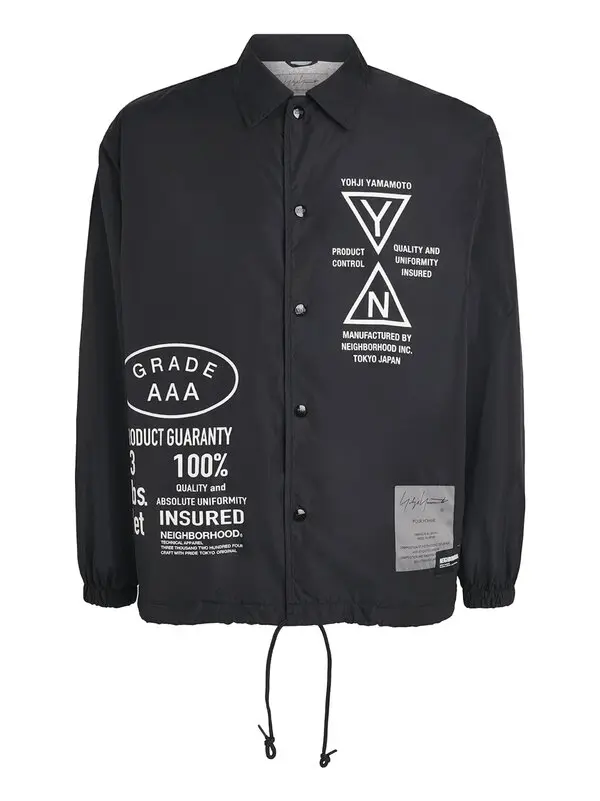 Yohji Yamamoto X Neighborhood Windbreaker - Black