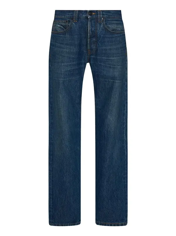 THE ROW Daciana Cropped Jeans - Blue