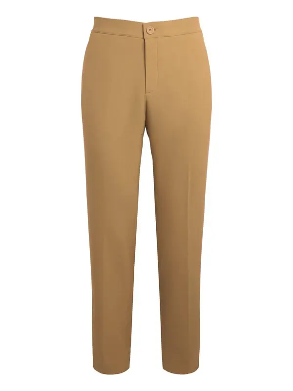 Sandro Stretch Jersey Trousers - Beige