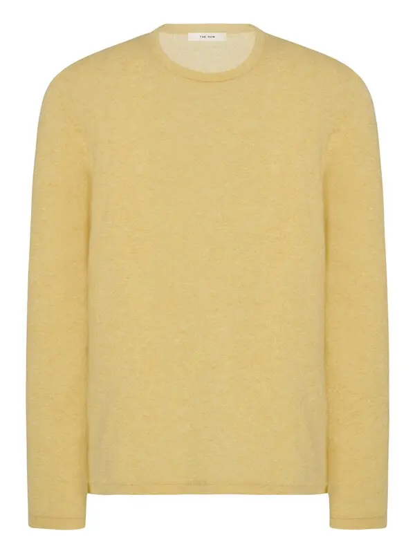 THE ROW Casas Cashmere Sweater - Yellow