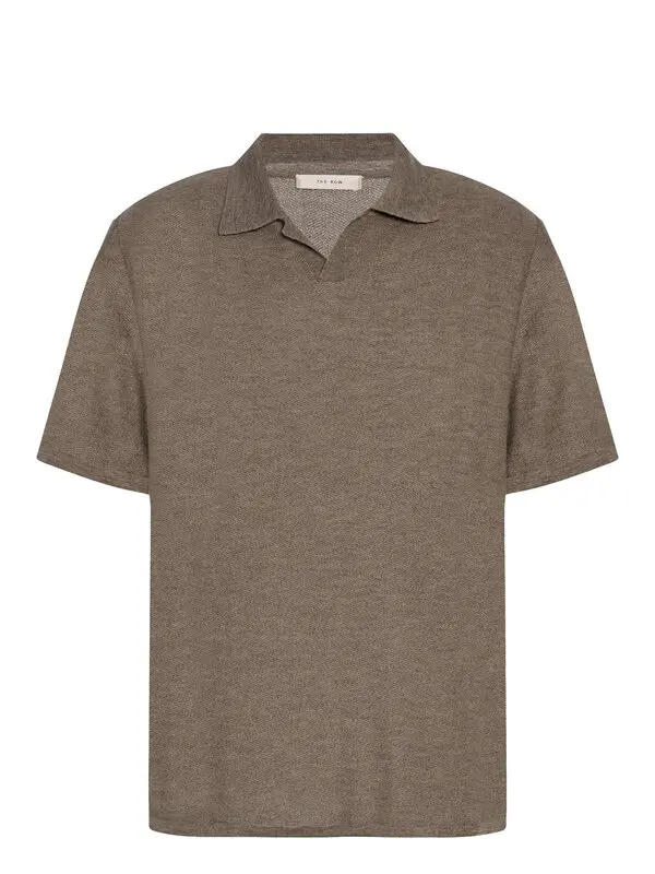 THE ROW Morand Cashmere Top - Beige