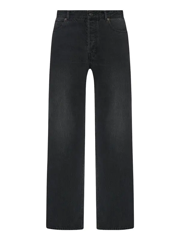 THE ROW Tarino Cotton Jeans - Black