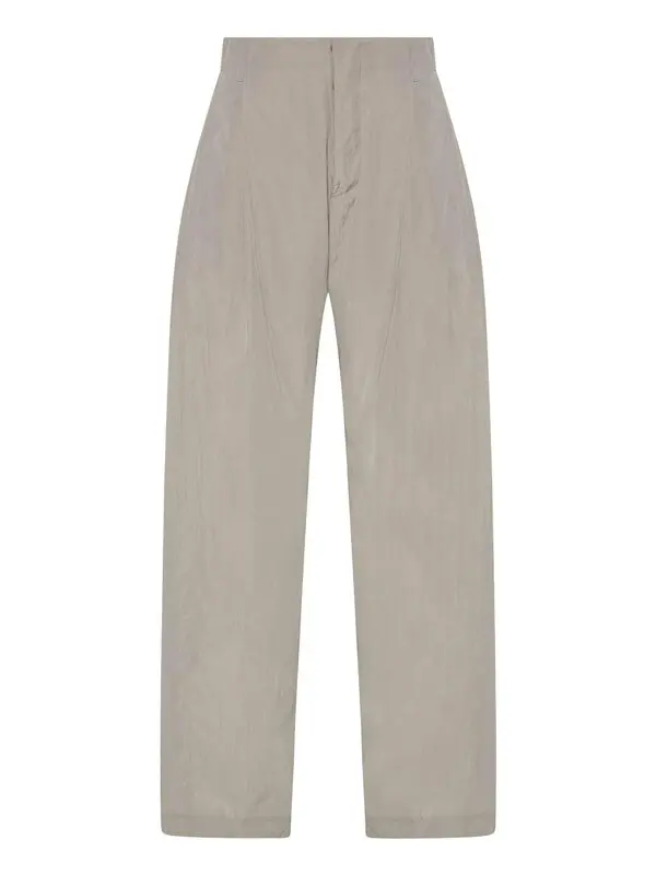 THE ROW Malaya Silk-blend Trousers - Grey