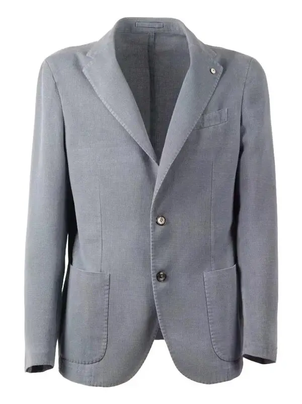 L.B.M. 1911 Single-breasted Blazer - Blue