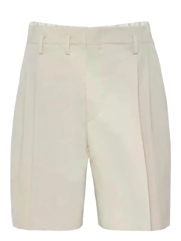 MAISON MARGIELA Pleated Shorts - Neutrals