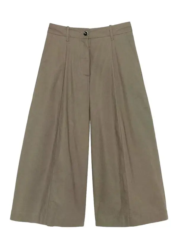 NINE:INTHE:MORNING Fiammetta Pleated Trousers - Brown
