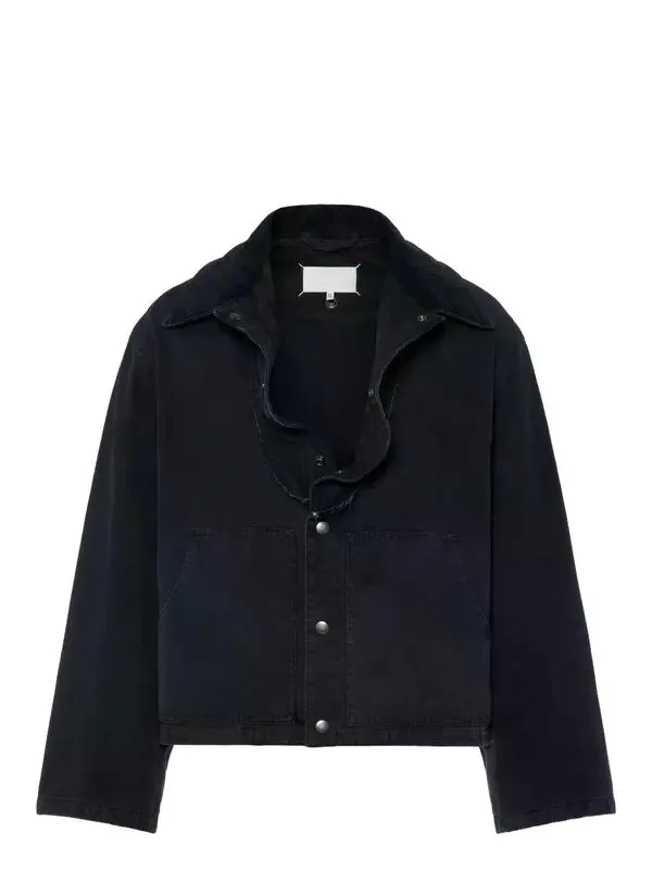 MAISON MARGIELA Folded-collar Jacket - Black