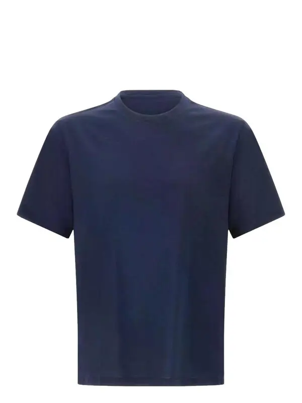 KANGRA Crew Neck Short Sleeve T-shirt - Blue