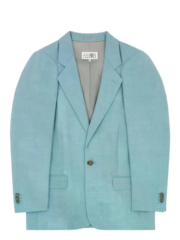 MAISON MARGIELA Long-sleeve Blazer - Blue