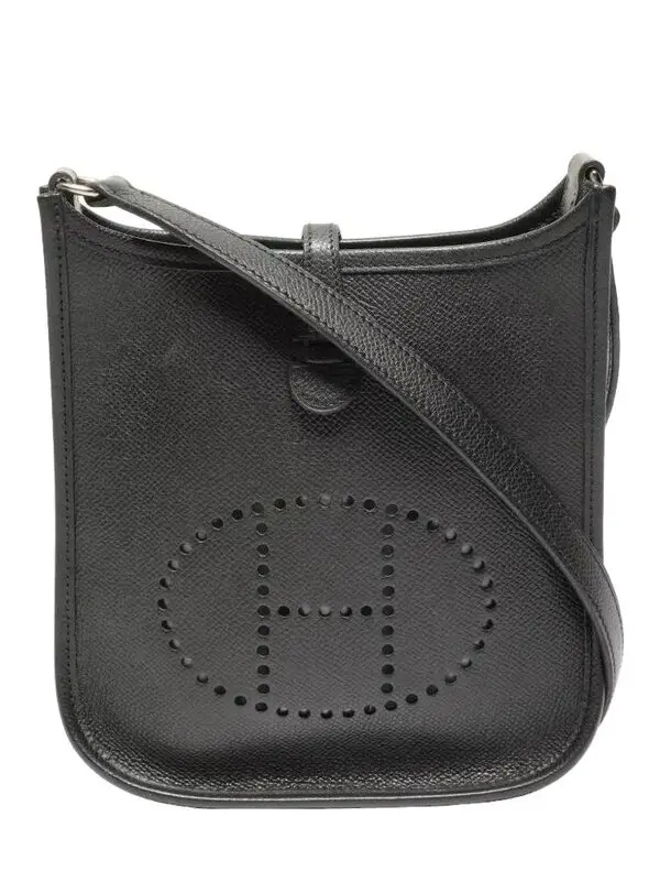Hermès 2005 Tpm Evelyne Crossbody Bag - Black