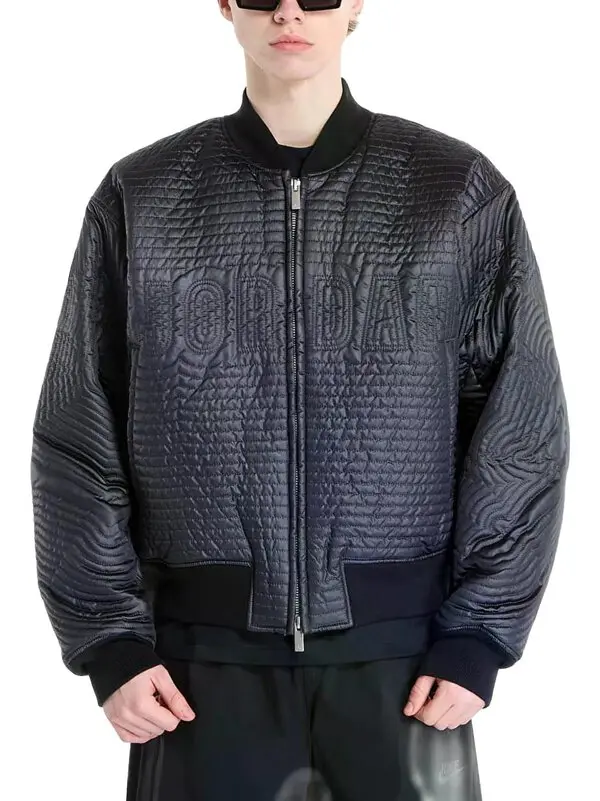 JORDAN Flight Bomber Jacket - Black