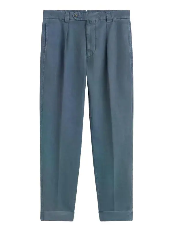 LES HÉRITIERS Bellver Pleated Trousers - Blue