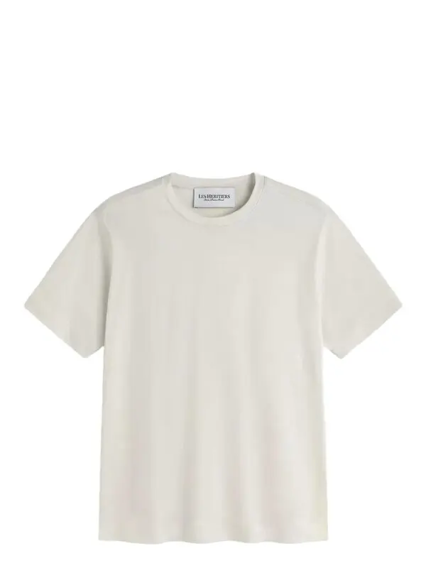 LES HÉRITIERS Supima T-shirt - Neutrals