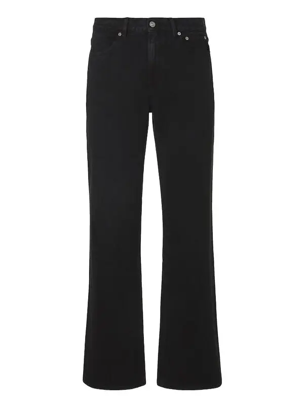 Our Legacy Carlson Cut Straight Jeans In Vienna Wash - Black