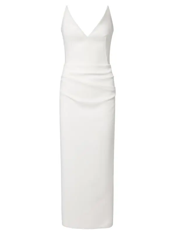 Maticevski Saucy Minx Midi Dress - White