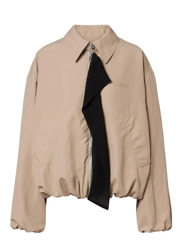 Loewe Logo Blouson - Beige