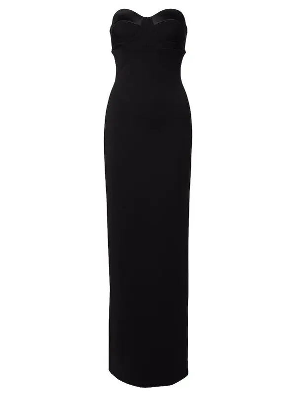 Solace London Keaton Maxi Dress - Black