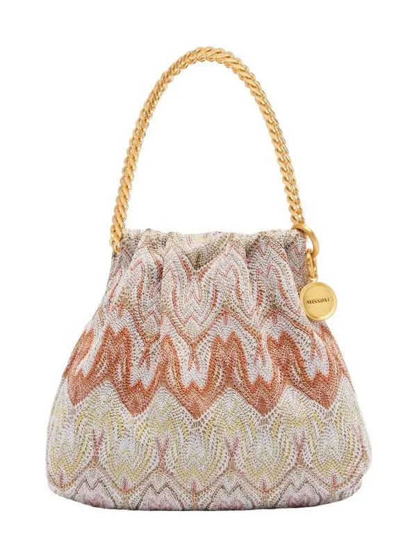 Missoni Lamé Bucket Bag - Multicoloured