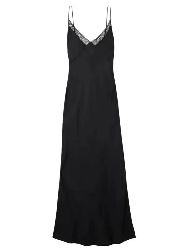 THE ROW V-neck Dress - Black