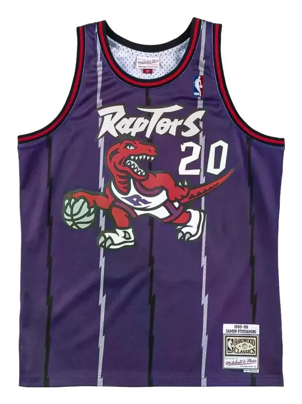 Mitchell & Ness Toronto Raptors Round-neck Tank Top - Purple