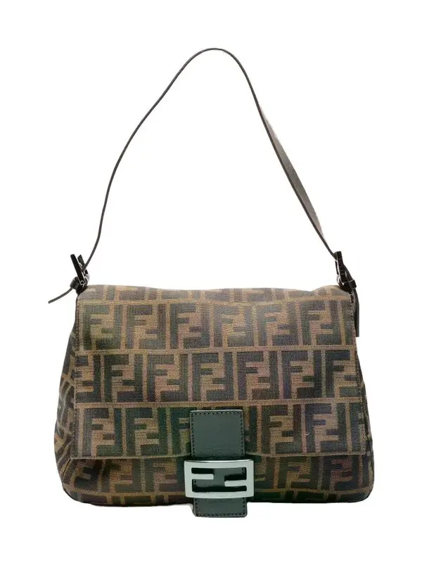 Fendi Zucca Shoulder Bag - Brown