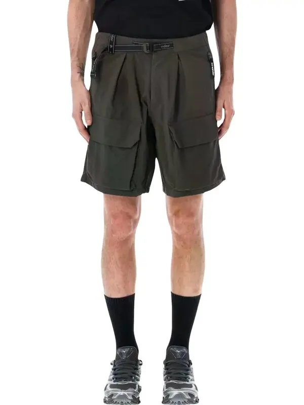 AND WANDER Twill Cargo Shorts - Grey