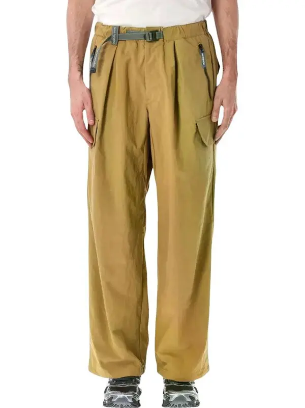 AND WANDER Twill Cargo Pants - Neutrals