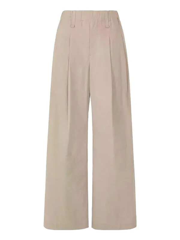 Issey Miyake Belt-loops Wide Leg Pants - Neutrals