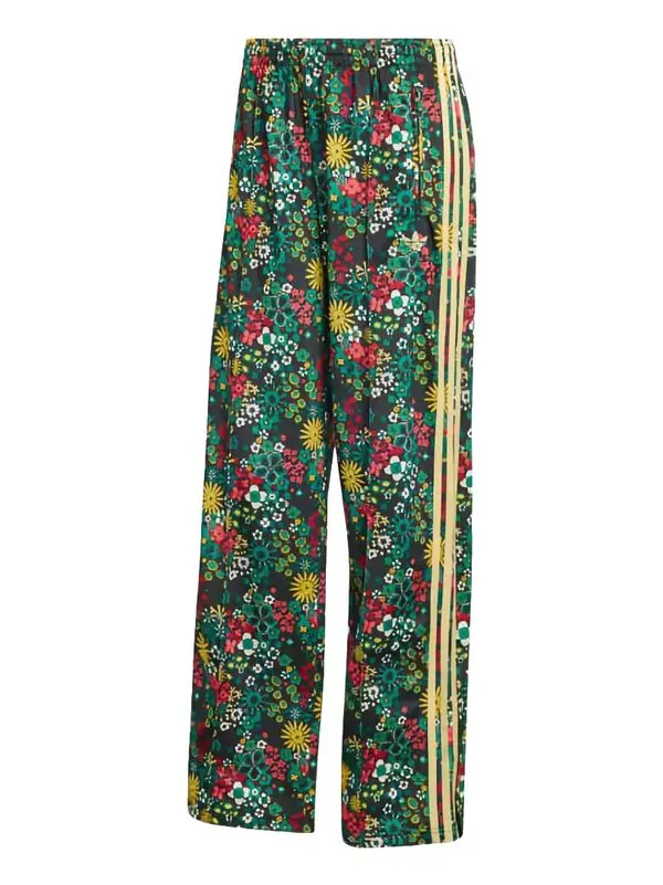 Adidas X Liberty London Floral-print Trousers - Green