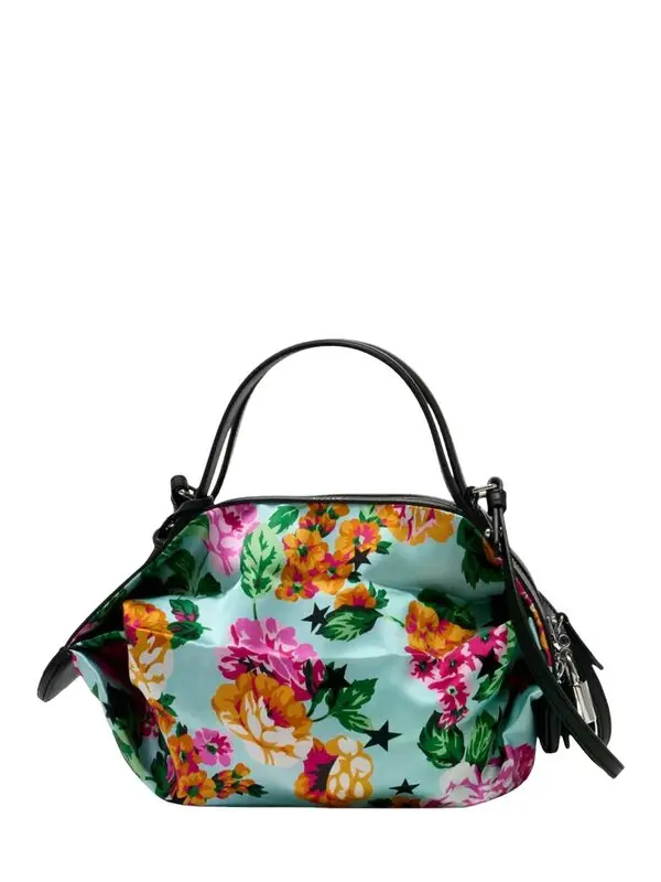 Kenzo Floral-print Tote Bag - Blue