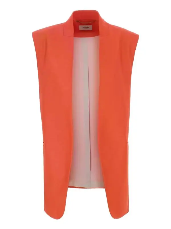 Agnona Sleeveless Vest - Red