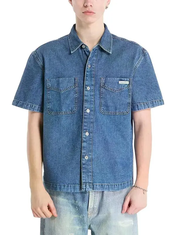 Calvin Klein Denim Shirt - Blue