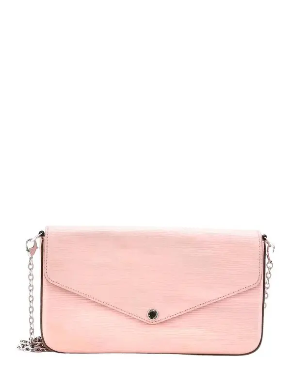 LOUIS VUITTON Felicie Pochette Epi Leather Crossbody Bag - Pink