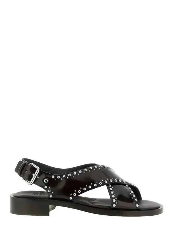 Church's Remi Leather Sandals - Black