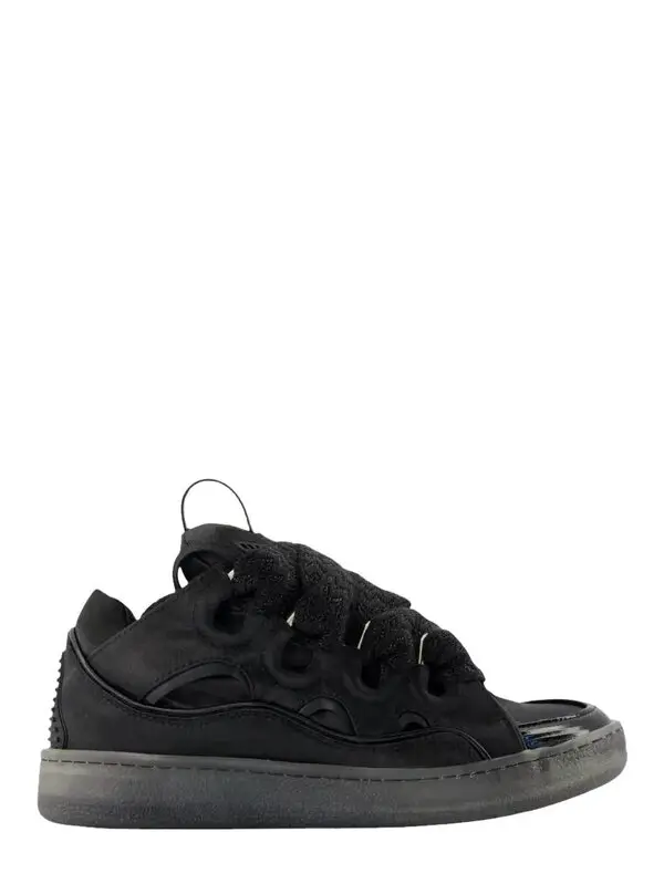 LANVIN Curb Sneakers - Black
