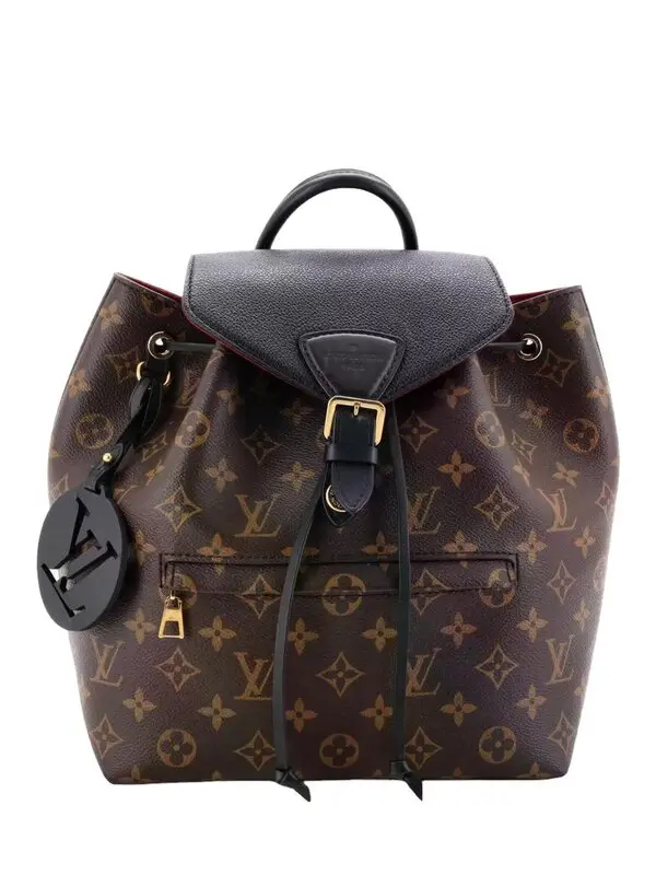 LOUIS VUITTON Montsouris Nm Monogram Canvas Pm Backpack - Brown