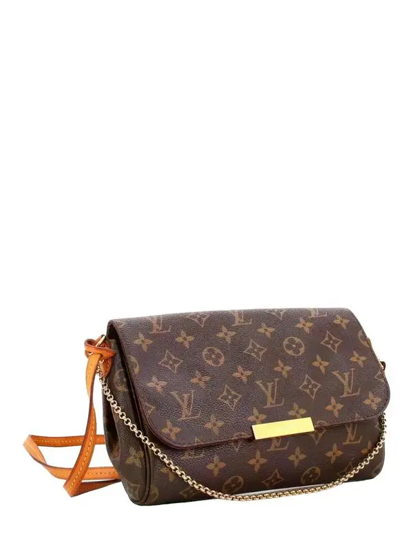 LOUIS VUITTON Favorite Handbag Monogram Canvas Mm - Brown