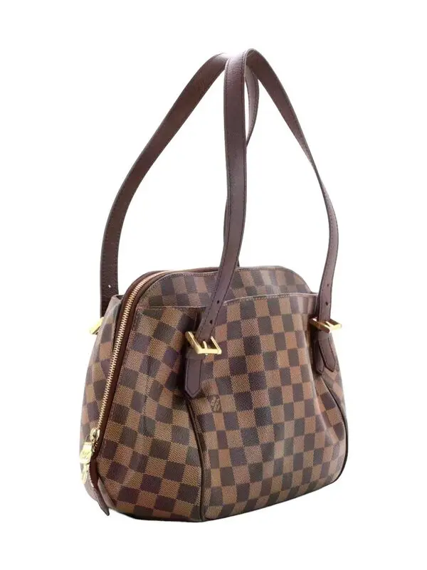 LOUIS VUITTON Belem Handbag Damier Mm Shoulder Bag - Brown