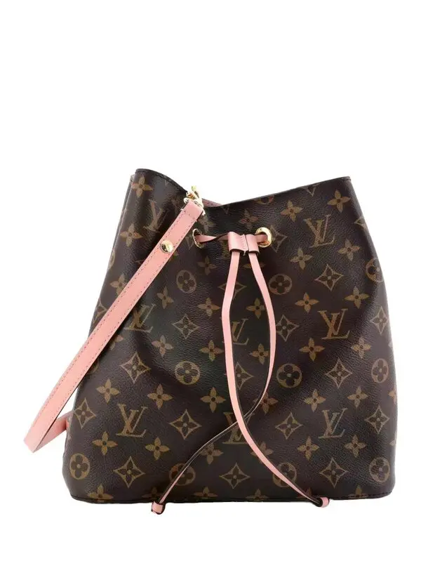 LOUIS VUITTON Neonoe Mm Monogram Canvas Bucket Bag - Brown