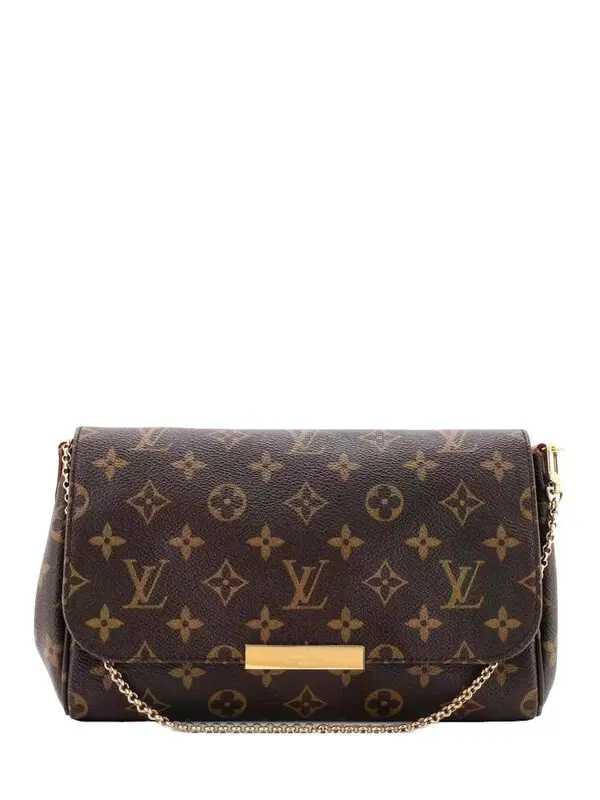 LOUIS VUITTON Favorite Handbag Monogram Canvas Mm - Brown