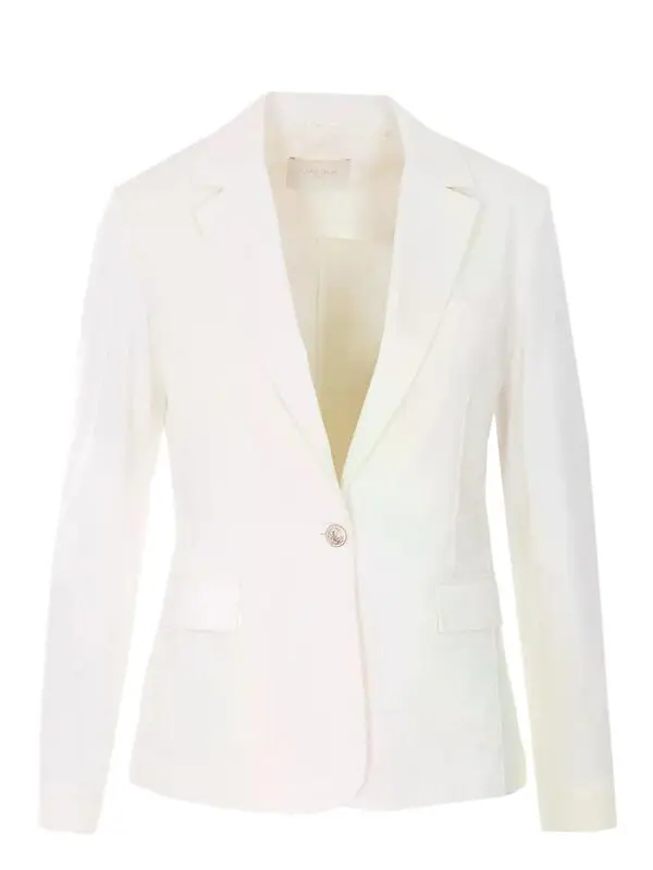 CIRCOLO 1901 Single-breasted Blazer - White