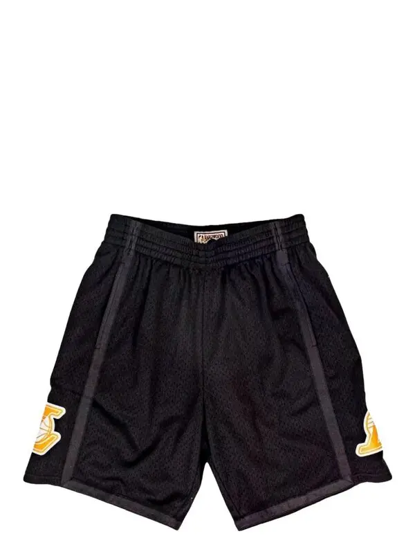 Mitchell & Ness Nba Lakers Team Colour Shorts - Black