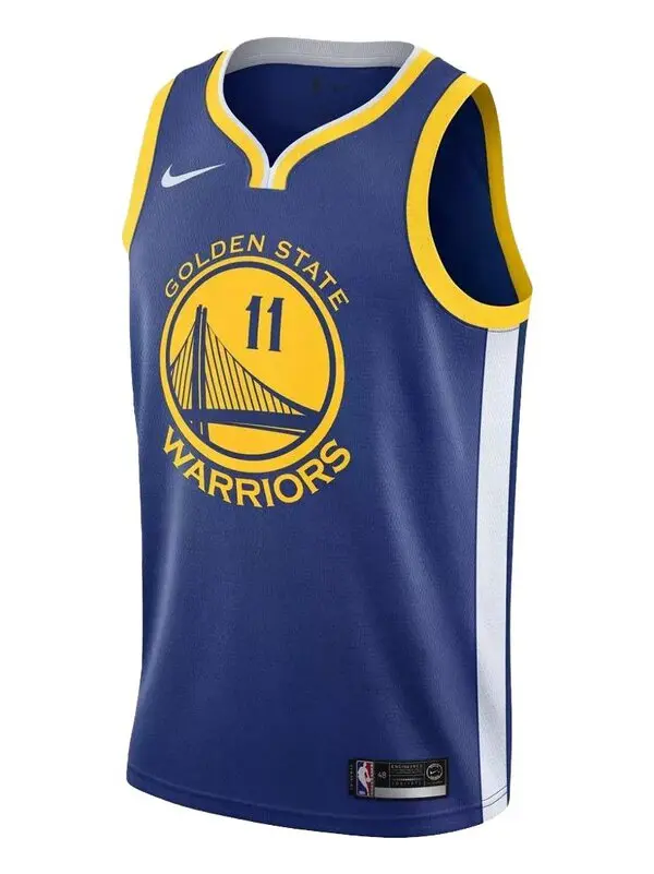 Nike Nba Golden State Warriors Icon Swingman Tank Top - Blue
