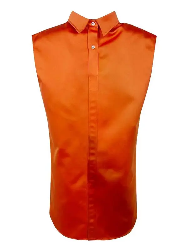 N°21 Buttoned Shirt Dress - Orange