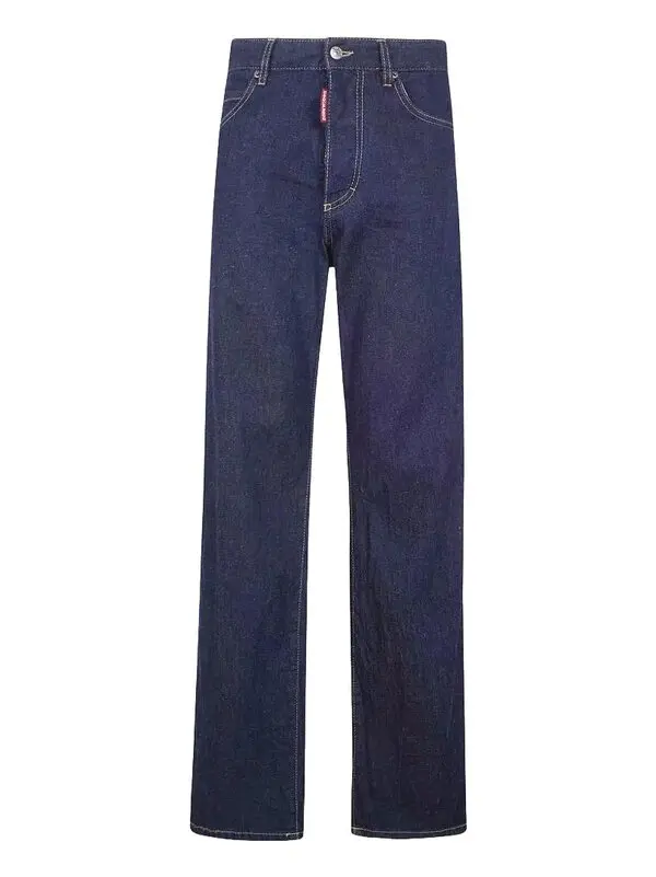 Dsquared2 Belt-loops Trousers - Blue