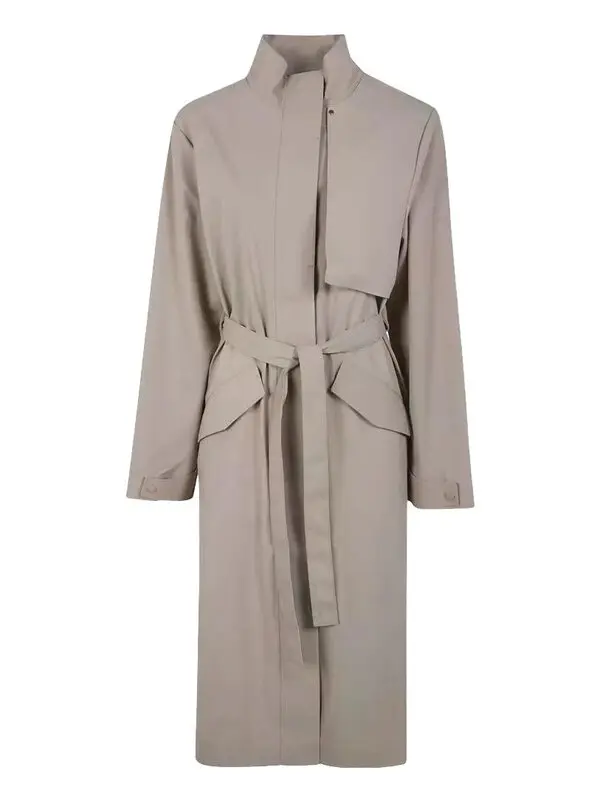 Rains Belted Trench Coat - Neutrals